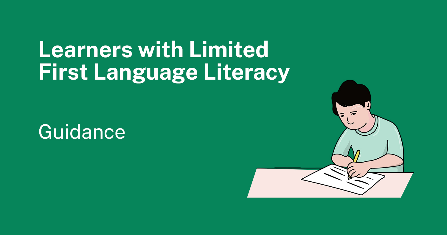 EAL Learners with Limited First Language Literacy - The Bell Foundation