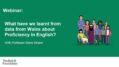English as an Additional Language, Proficiency in English and rate of ...