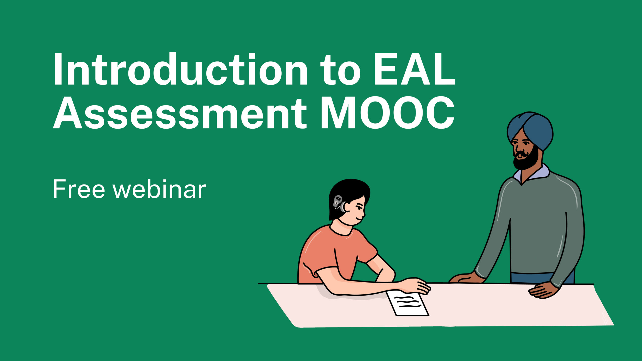 Introduction to EAL Assessment MOOC (Webinar) - The Bell Foundation