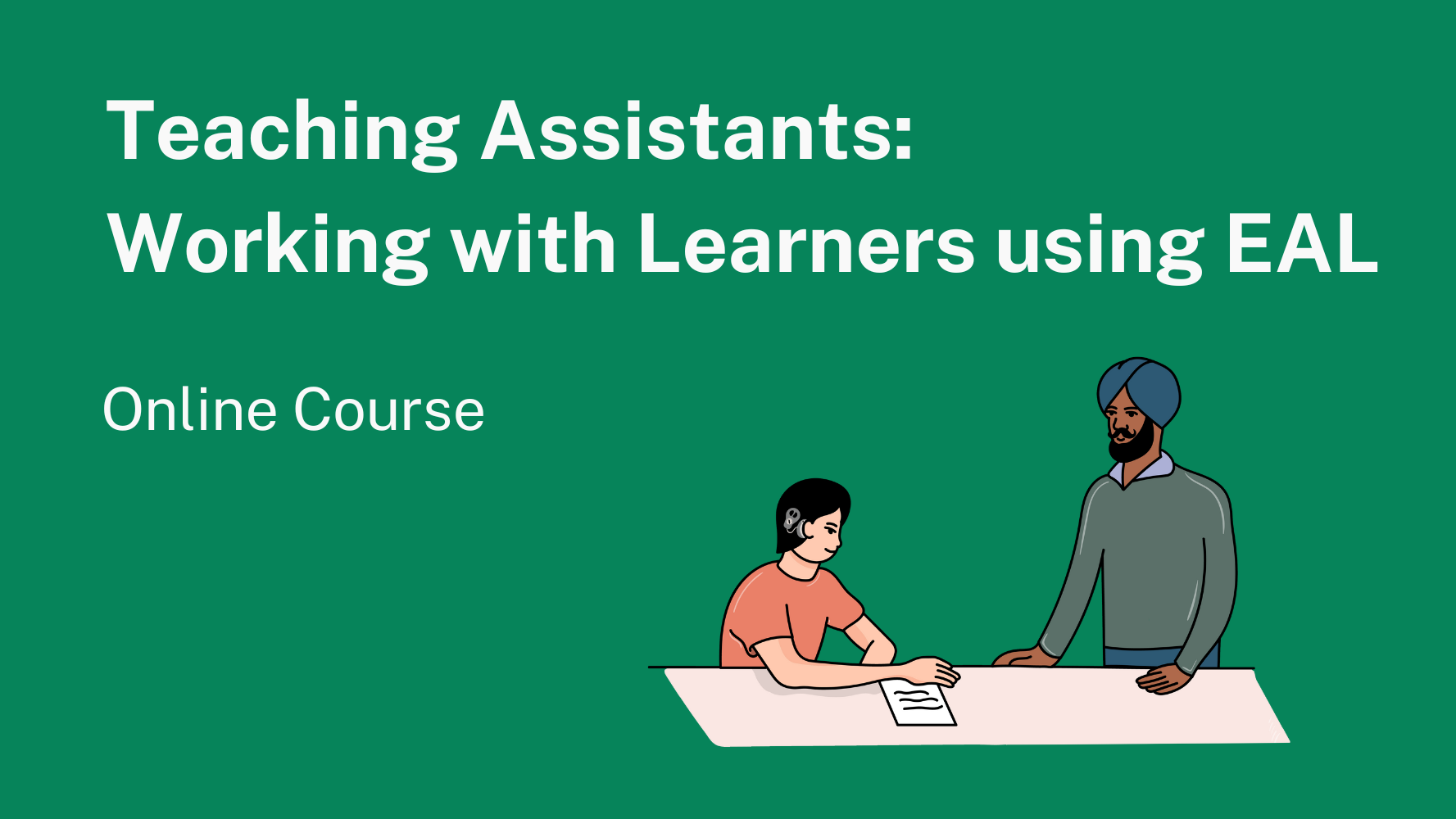 Teaching Assistants: Working With Learners Using EAL (Online Course ...