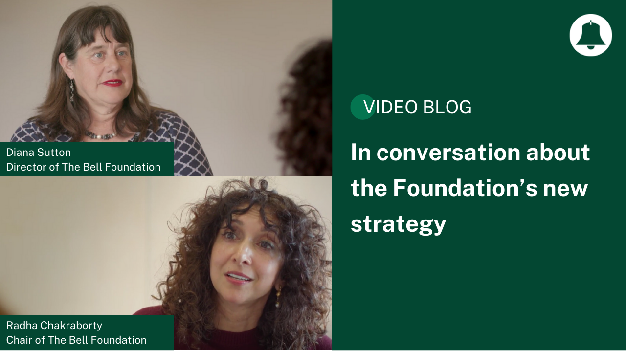 In conversation about the Foundation’s new strategy: “It feels like the ...